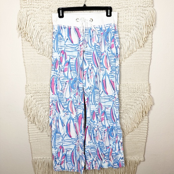 Lilly Pulitzer | Pants & Jumpsuits | Lilly Pulitzer Red Right Return ...
